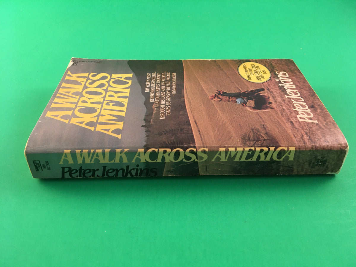 A Walk Across America by Peter Jenkins Vintage 1980 Fawcett Crest Pape ...