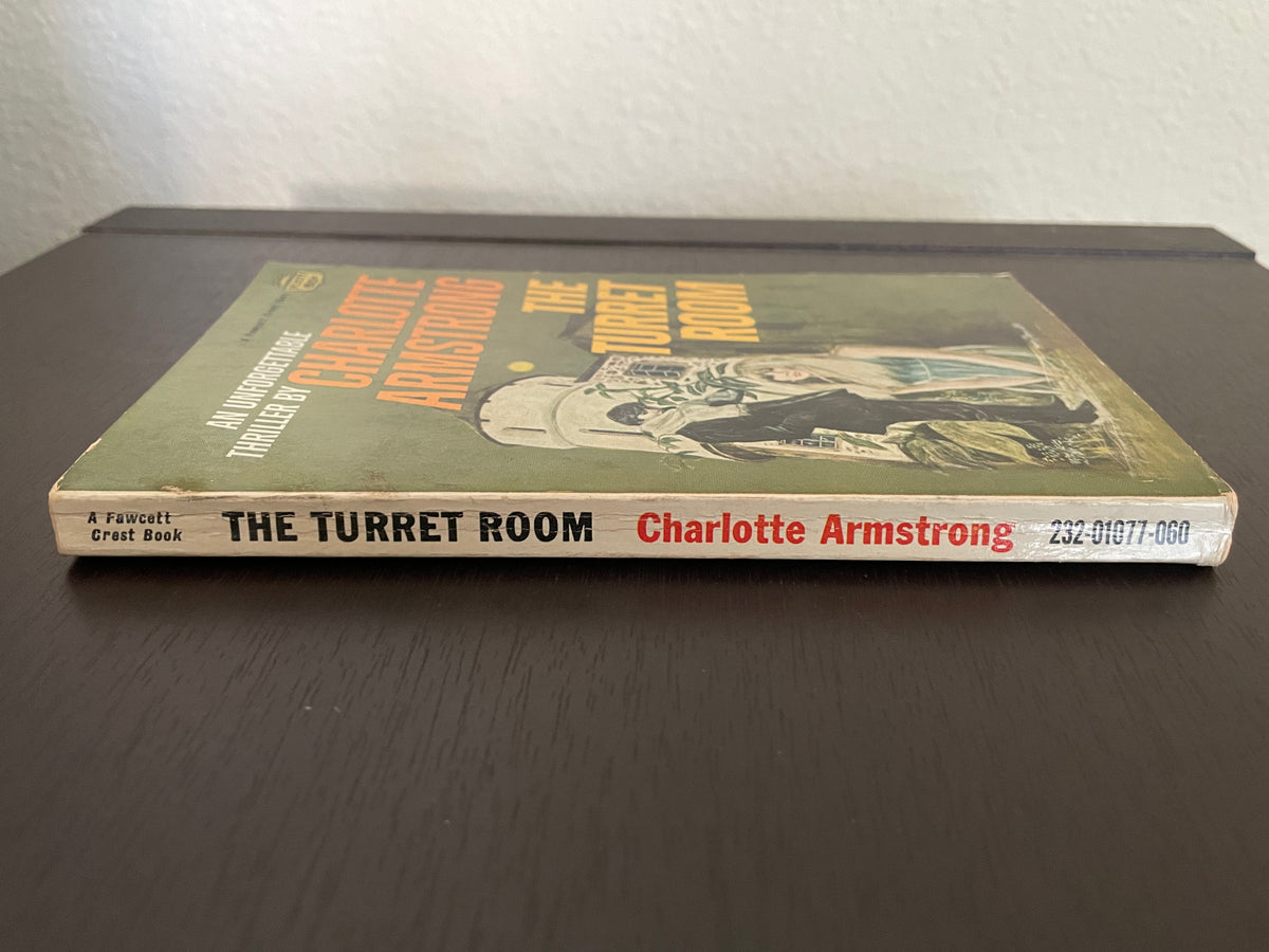The Turret Room by Charlotte Armstrong Vintage 1967 Fawcett Crest Thri ...