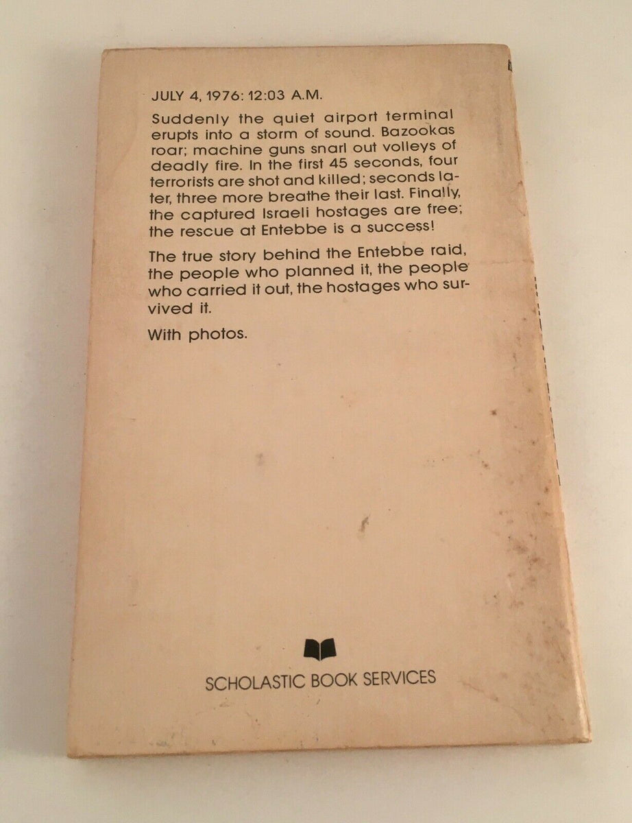 Raid at Entebbe Ira Peck Vintage 1977 Israel Hostages Charles Bronson ...